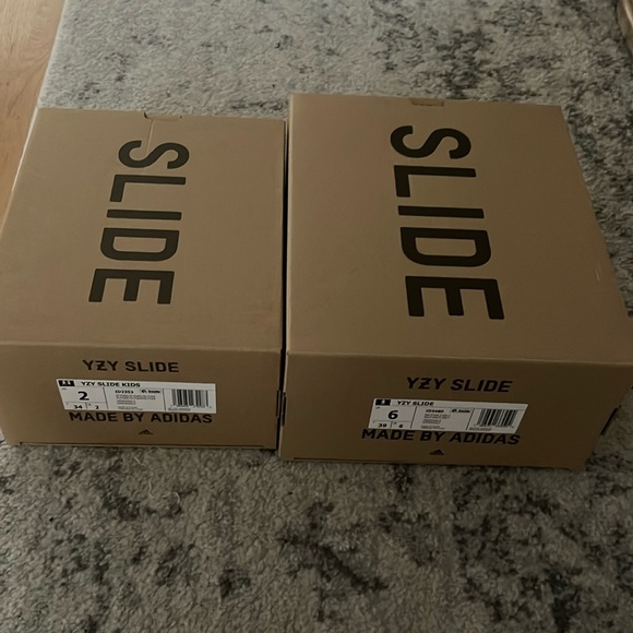yzy slides | Other | Empty Yzy Slide Boxes | Poshmark